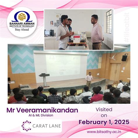 Bitsathy Skilldevelopment Productdevelopment Industryinteraction Bannari Amman Institute