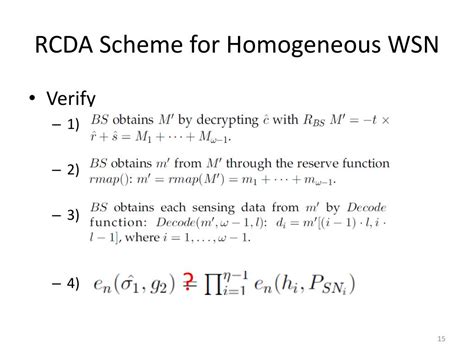 Ppt Rcda Recoverable Concealed Data Aggregation For Data Integrity