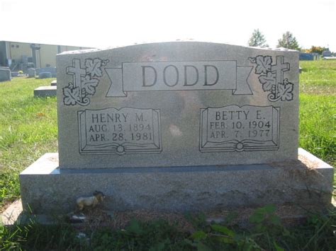 Betty E Garris Dodd 1904 1977 Find A Grave Memorial
