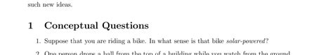 Solved Such New Ideas 1 ﻿conceptual Questionssuppose That