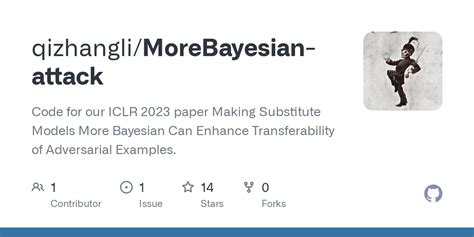 Github Qizhanglimorebayesian Attack Code For Our Iclr 2023 Paper