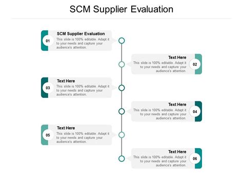 Scm Supplier Evaluation Ppt Powerpoint Presentation Infographics Gridlines Cpb Presentation