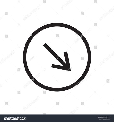 Arrow Signage Icon Trendy Template Stock Vector Royalty Free Shutterstock
