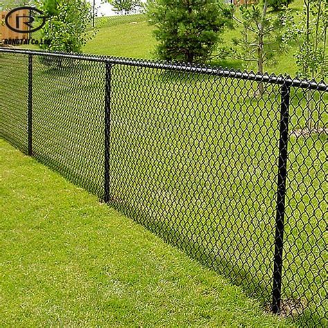 Chinese Factory Direct Pvc Coated Black Decorative Garden Security