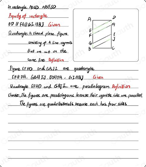 Solved Four Parallel Lines Are Drawn In A Rectangular Sign The Which Statements Must Be True