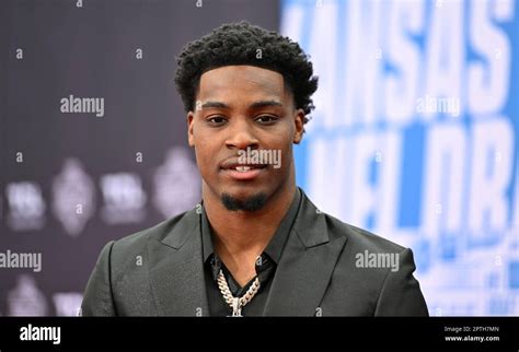 Devon Witherspoon Walks The Red Carpet Of The 2023 Nfl Draft At The