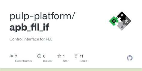 Github Pulp Platformapbfllif Control Interface For Fll