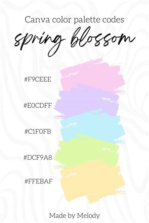 Canva Color Palette Ideas Inspired By Nature