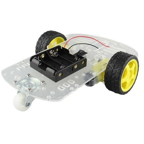 Chasis Carro Robot Acrilico 2wd Para Arduino Smart Car 2wd Mercadolibre