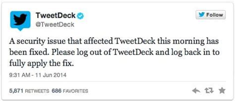 Serious Cross Site Scripting Vulnerability In Tweetdeck Twitter