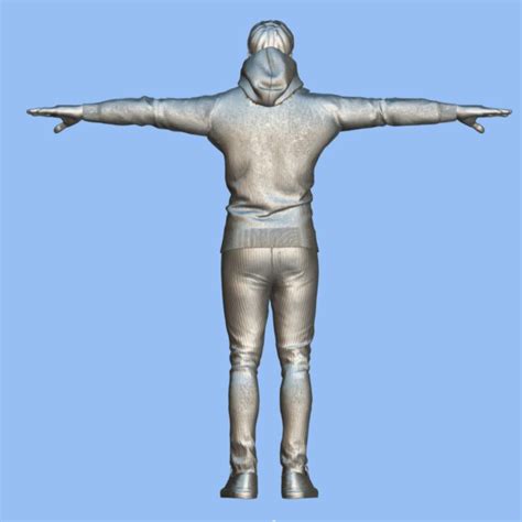T Pose Rigged Sport Man 3dpassionnet