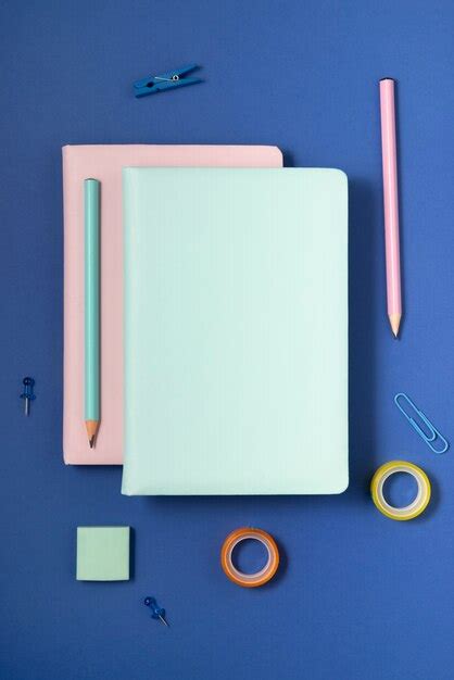 Free Photo Flat Lay Bullet Journal Still Life