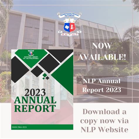 Introducing The Nlp 2023 Annual Report National Library Of The