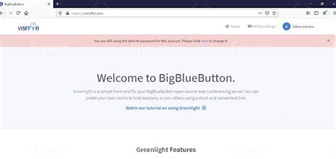 install bigbluebutton bbb greenlight conference by yasmin fiverr