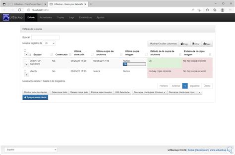 Instalar Urbackup Windows ️ Cliente Y Servidor Open Source Solvetic