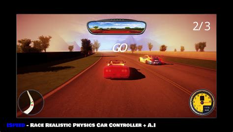 ispeed car race 3d game behavior ai unity asset store codeintra