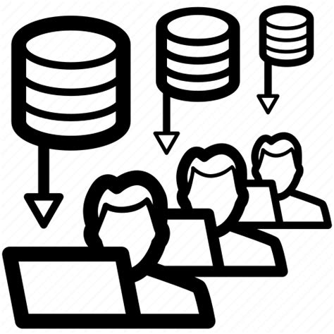 Data Online Process Processing Transactional Icon Download On