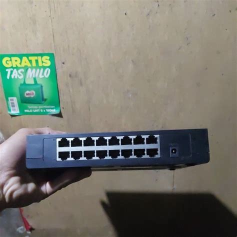 Jual Switch Hub 16 Port Tp Link Bekas Normal Siap Pakai Jaminan Normal Shopee Indonesia