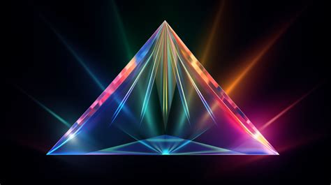 무지개 플레어 배경으로 추상 프리즘 빛 반사 굴절 마법 배경 배경 일러스트 및 사진 무료 다운로드 Pngtree