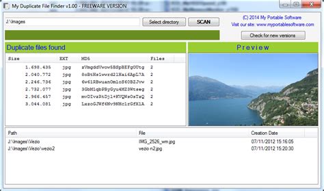 My Duplicate File Finder Find Duplicated Images Music Movies Text And Other Files And