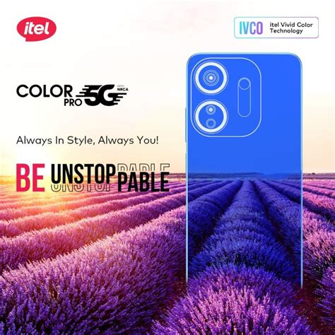 Itel Color Pro 5G Teased Flagship Phone With Color Changing Rear Panel Gizmochina