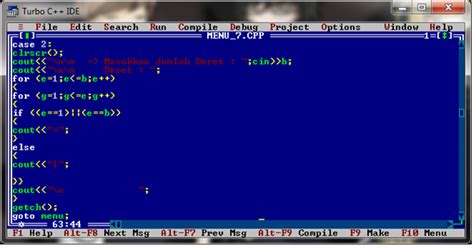 Study Together² Membuat tampilan menu dengan program sederhana C