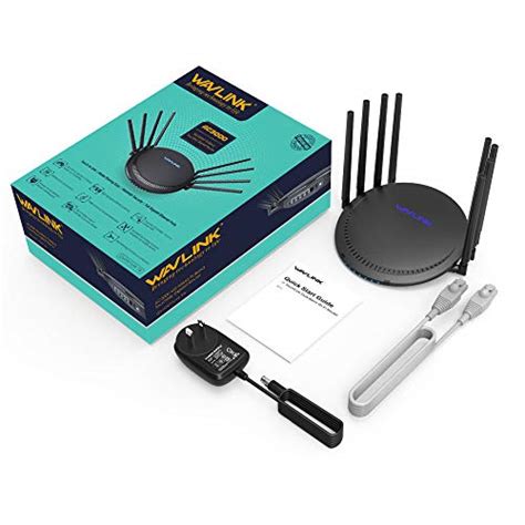 WAVLINK AC3000 Smart Wi Fi Router For Home MU MIMO Tri Band Wireless Interent Gigabit Router