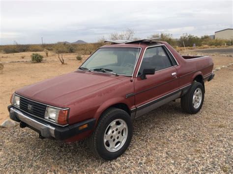 82 Subaru Brat Lifted Turbo Classic Subaru Brat 1982 For Sale