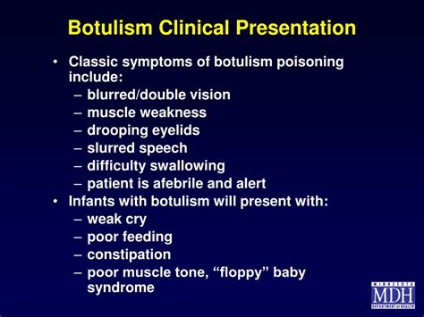 Ppt Botulism Powerpoint Presentation Free Download Id 1179598