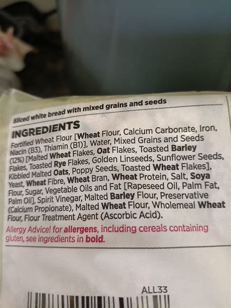 The Bakery At Asda Multigrain Loaf