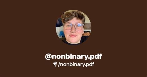 nonbinary pdf instagram linktree