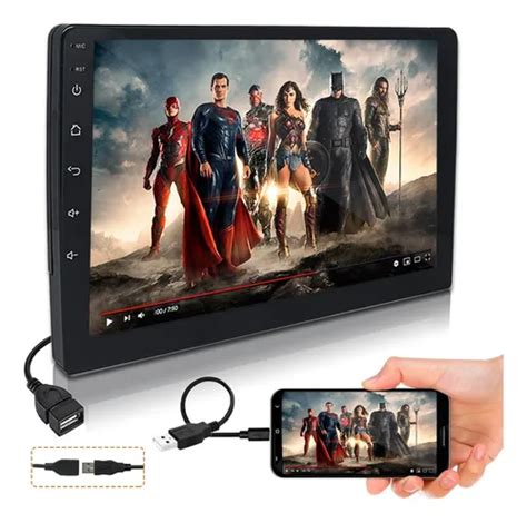 Multimídia Del Rei Android Auto Car Play 9 Polegadas Top Parcelamento Sem Juros