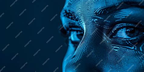 Premium Photo Enhanced Security Measures Using Biometric Face
