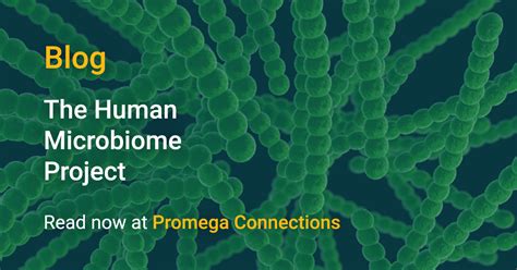 Human Microbiome Project Promega Connections