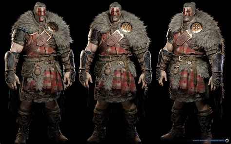 Highlander Real Time Character Zbrushcentral