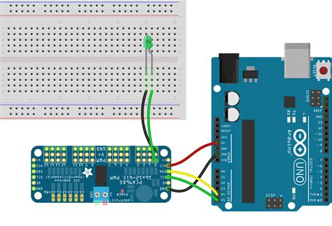 Arduino Turn On A Led With The PCA Arduino Stack Exchange