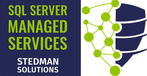 Optimize Your Sql Servers With Stedman Solutions