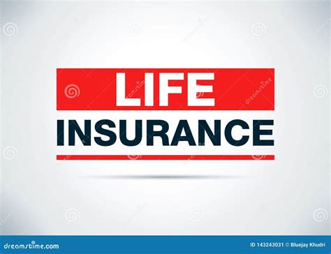 Life Insurance Abstract Flat Background Design Illustration Stock Illustration Illustration Of