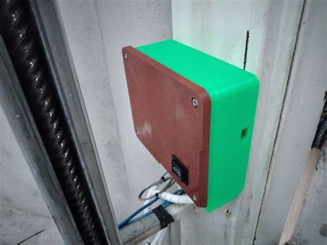 Free 3d File Fingerprint Sensor Espelho Tomada Nodemcu Box Access