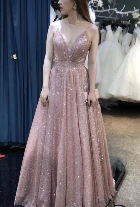 Sparkling Glitter Fabric Prom Dress Cg14430 Classygown