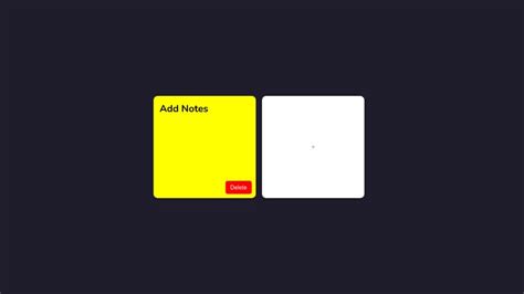Sticky Notes Html