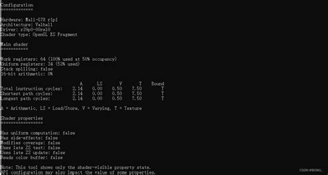 性能测试之shader测试stack Spilling False Csdn博客