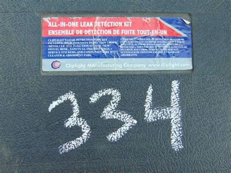 Leak Detector Kit Ziemer Hilbrands Auctions
