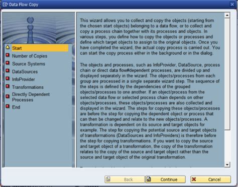 how to create a complete copy of a sap bw 7 3 dataflow [tutorial]