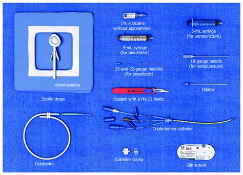 Equipment Used To Insert The Cvp Download Scientific Diagram