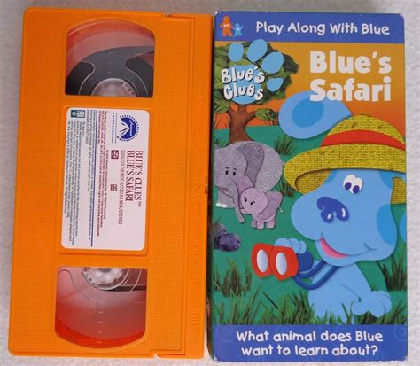 Blues Clues Blues Safari Vhs 2000 For Sale Online Ebay Blues