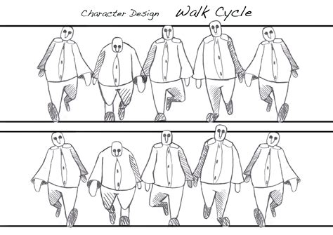 Walk Cycle Animation Front Walk Cycle Animation Front