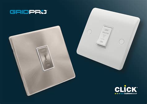 Click Scolmore Adds 10a 3 Pole Fan Isolation Switches To Gridpro Range Bsee