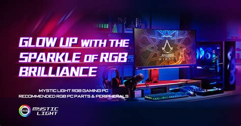 Mystic Light RGB Gaming PC - Recommended RGB PC Parts & Peripherals | MSI