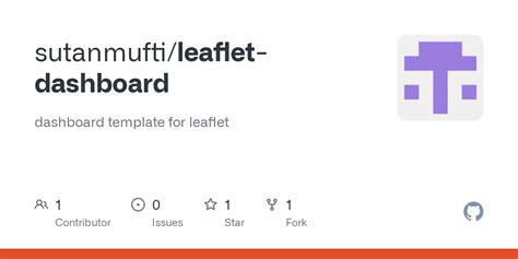 Github Sutanmuftileaflet Dashboard Dashboard Template For Leaflet